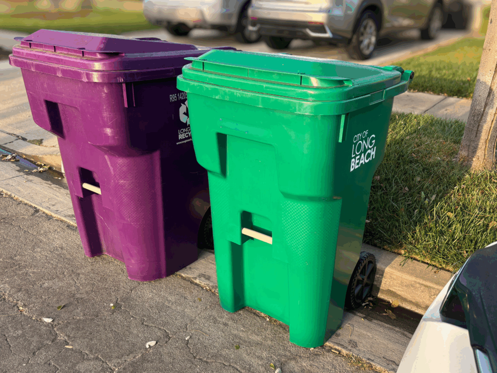 SB 1383: Long Beach Organic Waste Bins Help Cut Pollutants